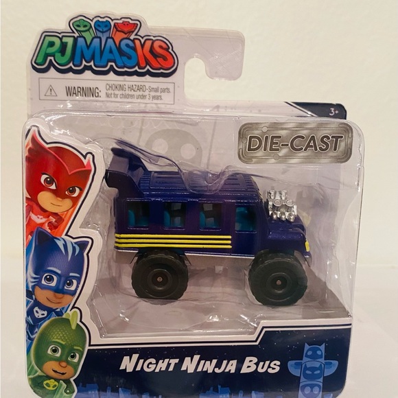 Just Play | Toys | Pj Masks Die Cast Night Ninja Bus | Poshmark